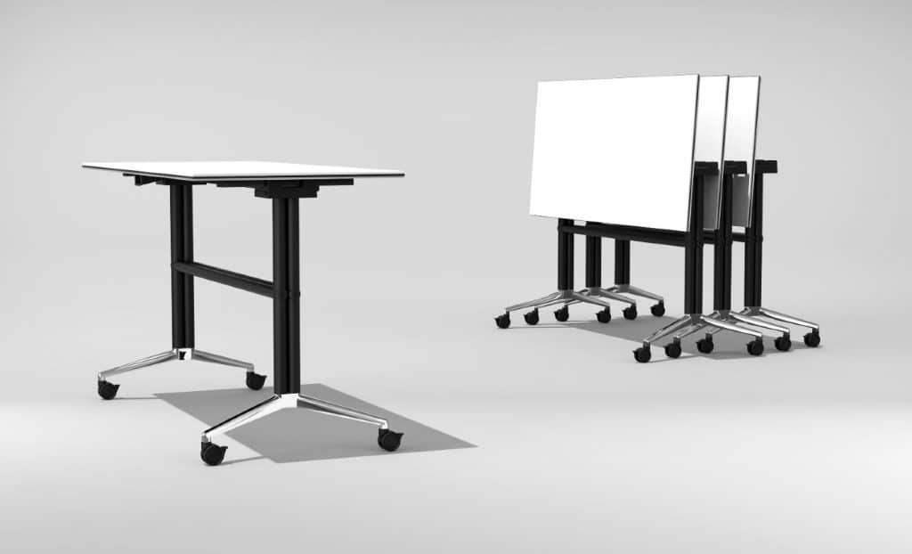 Pivot Flip Tables | Mobile Flip Top Tables - Xchange Design